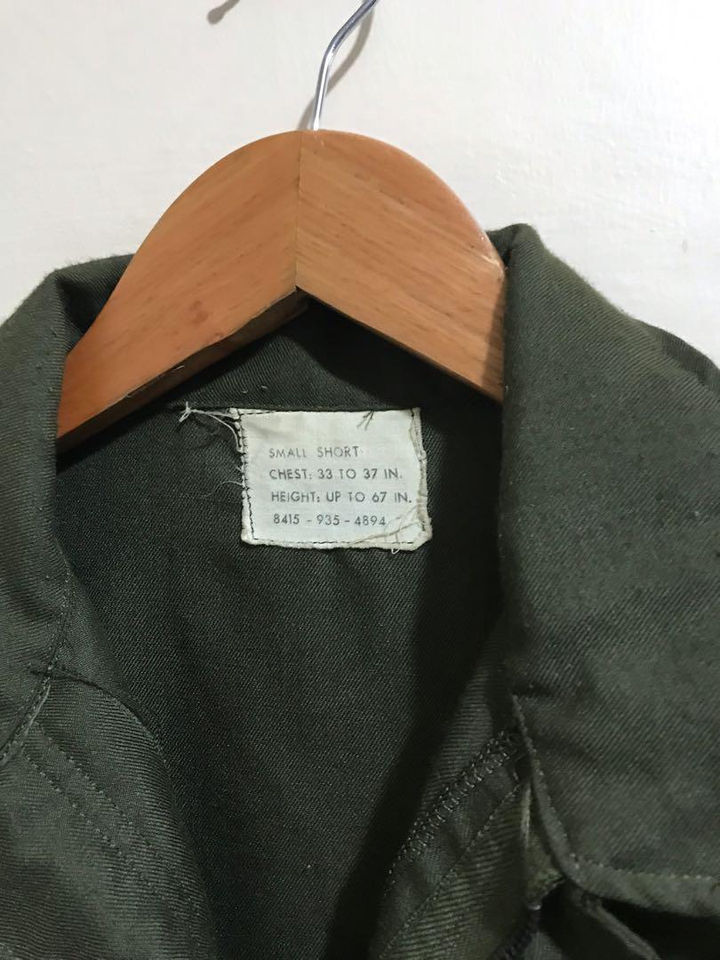Vintage OG-106 Vietnam US Army Uniform, Men's Fashion, Tops & Sets ...