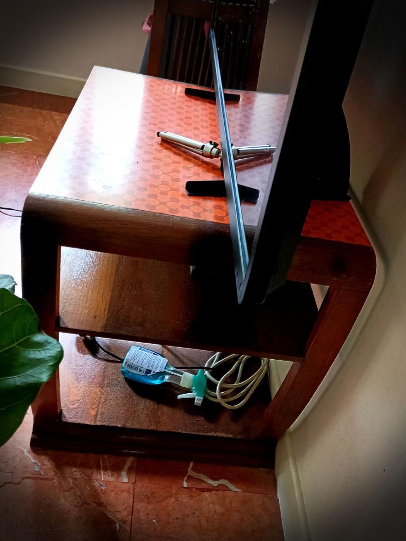 Vintage Retro 1950s Style Antique Table / TV Console, Furniture & Home ...