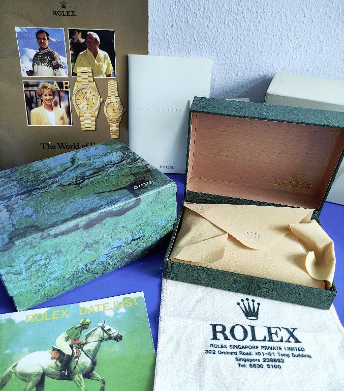 Vintage Rolex Oyster Box Pre-1990, Luxury, Watches on Carousell