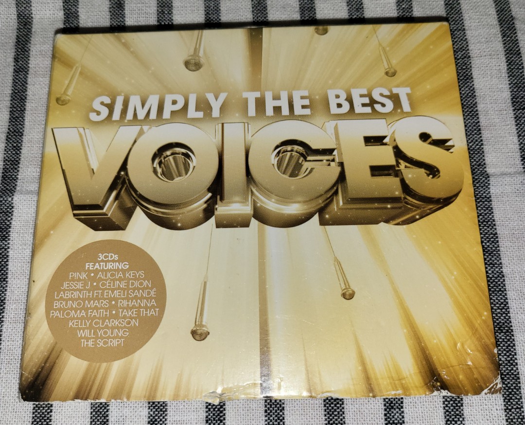 Voices - Simply the Best - 3CD CDs are Mint, Digipack VG, Hobbies ...