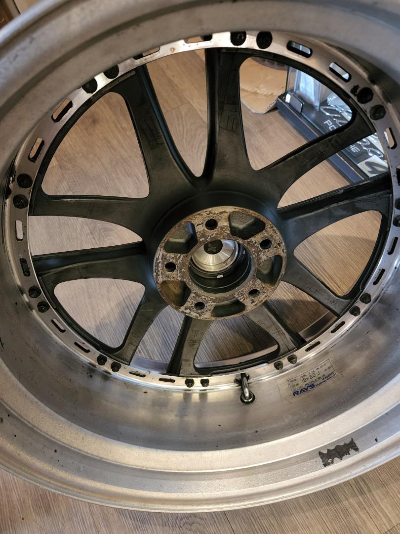 Volk Racing GTV Titanium Gunmetal , 19 x 8 , 5x114.3, Car Accessories ...