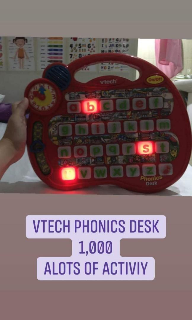 vtech phonics desk, Babies & Kids, Infant Playtime on Carousell
