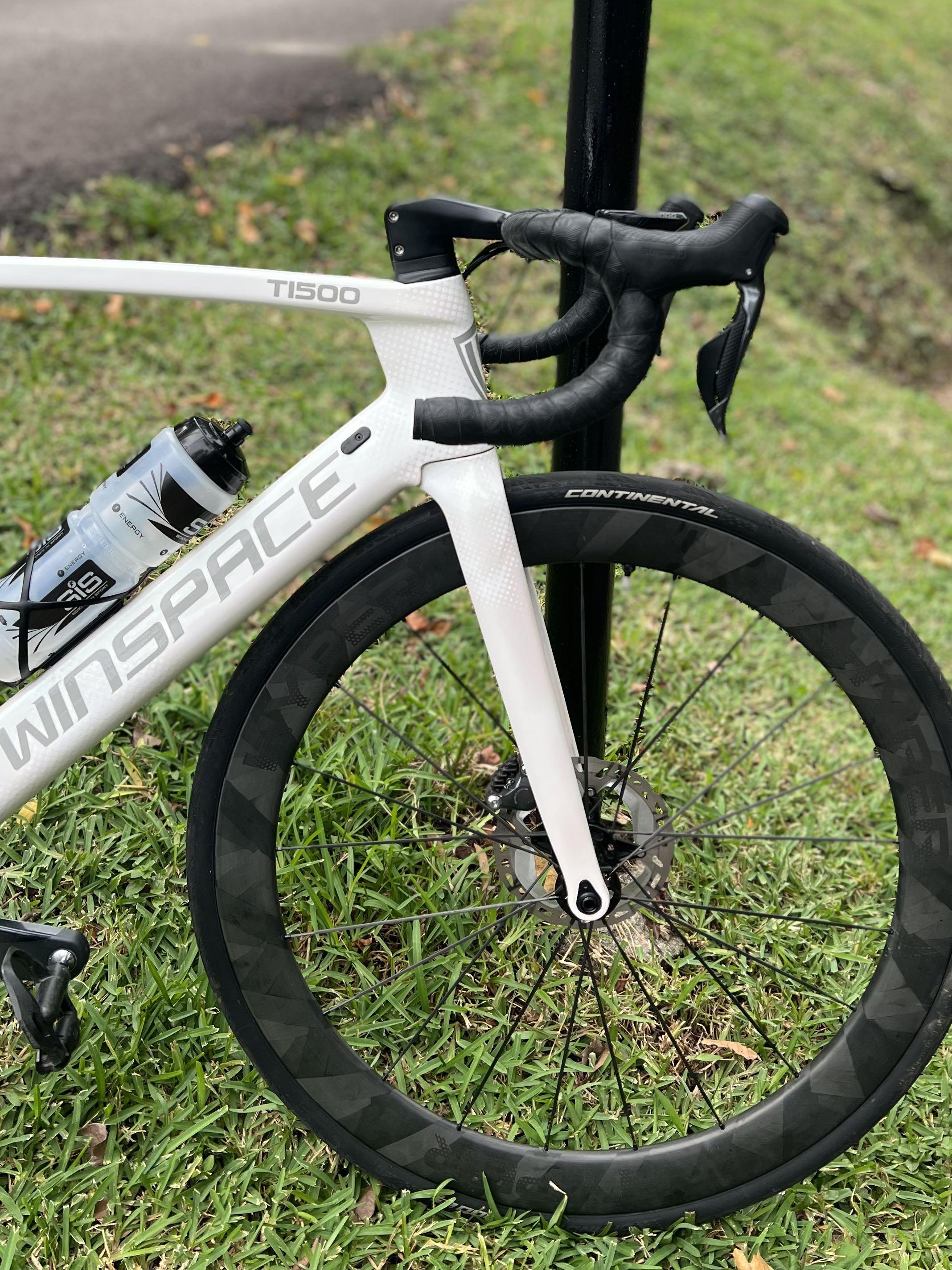 Winspace t1500 Aero disc roadbike, Sports Equipment, Bicycles & Parts ...