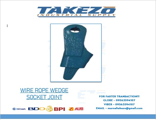 WIRE ROPE WEDGE SOCKET JOINT, Commercial & Industrial, Construction ...