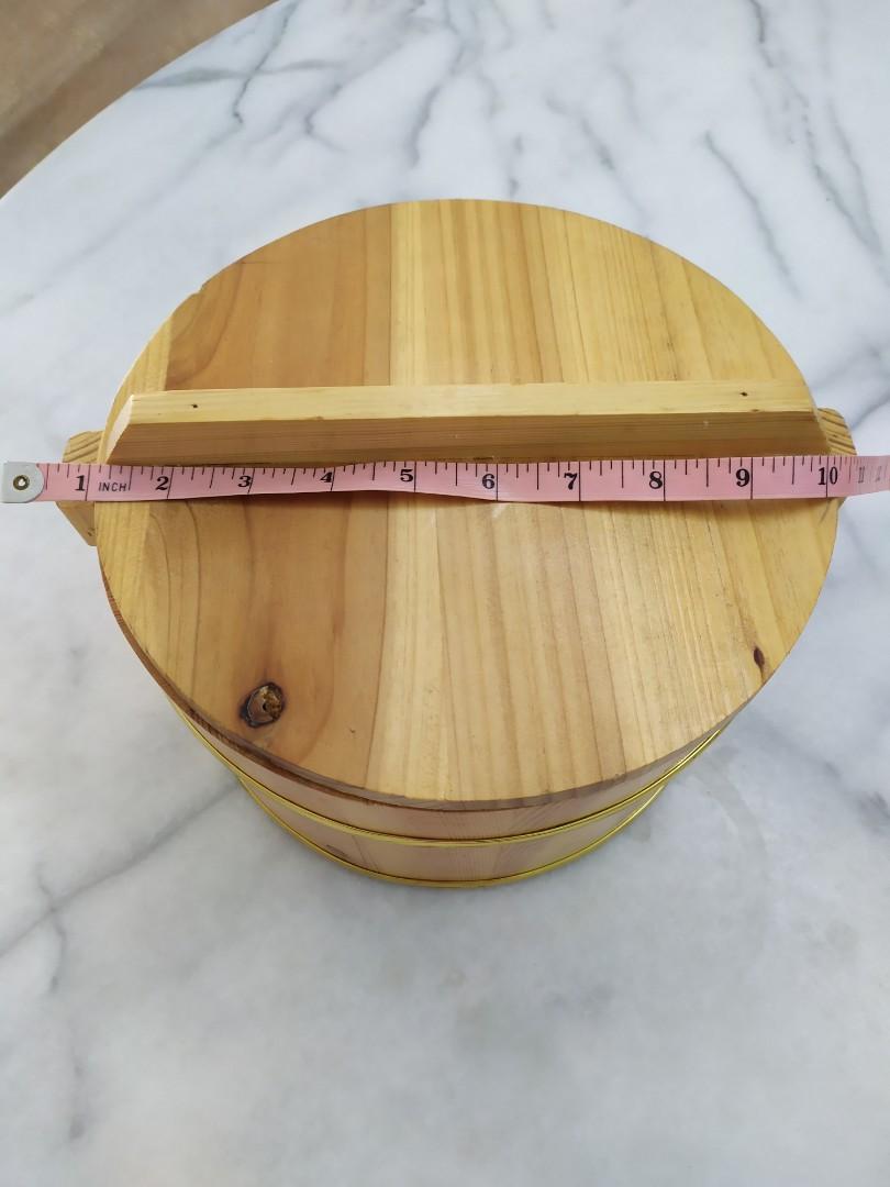 wooden Rice Container, Furniture & Home Living, Kitchenware & Tableware ...