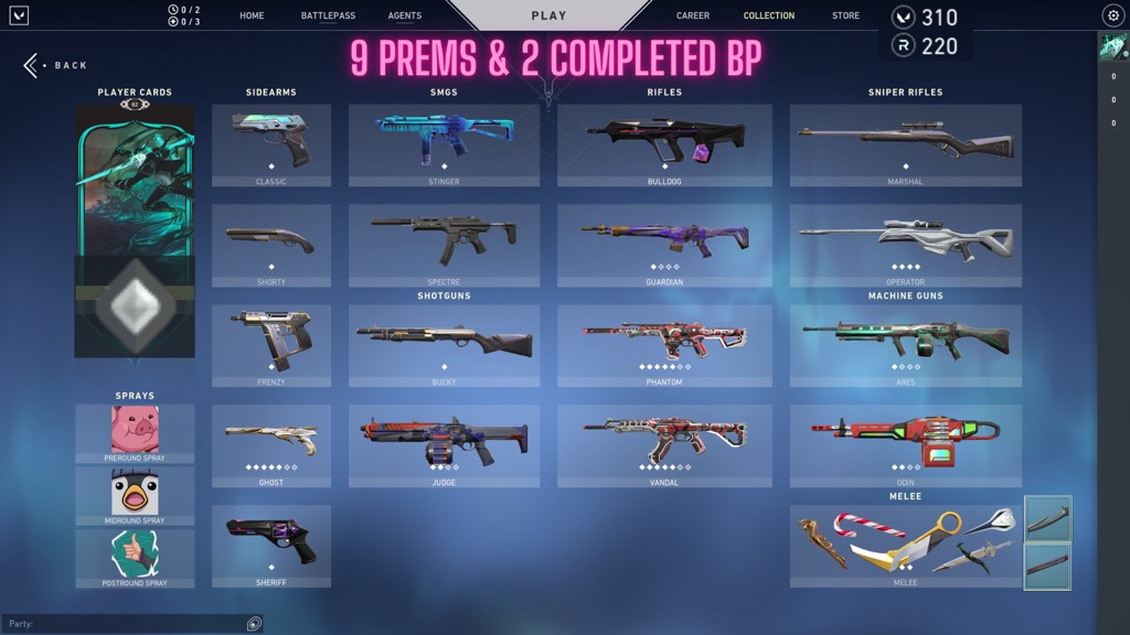 WTS CELESTIAL FAN 9 PREMIUM SKINS VALORANT ACCOUNT CHEAP STACKED, Video ...