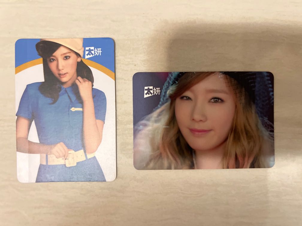 Yescard 少女時代girls generation Taeyeon太妍, 興趣及遊戲, 收藏品及紀念品, 韓流 - Carousell