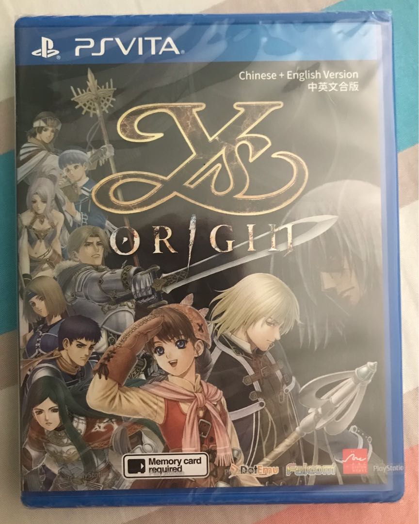 Ys Origin PS Vita game, Video Gaming, Video Games, PlayStation on Carousell