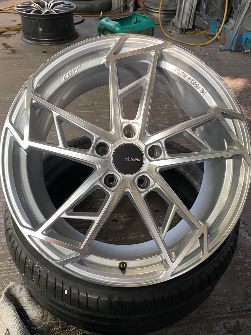 19” FLOWFORM RIM 5x120 STAGGERED - F10 RAYS VOLKSRACING SSR TE37 RPF01 ...