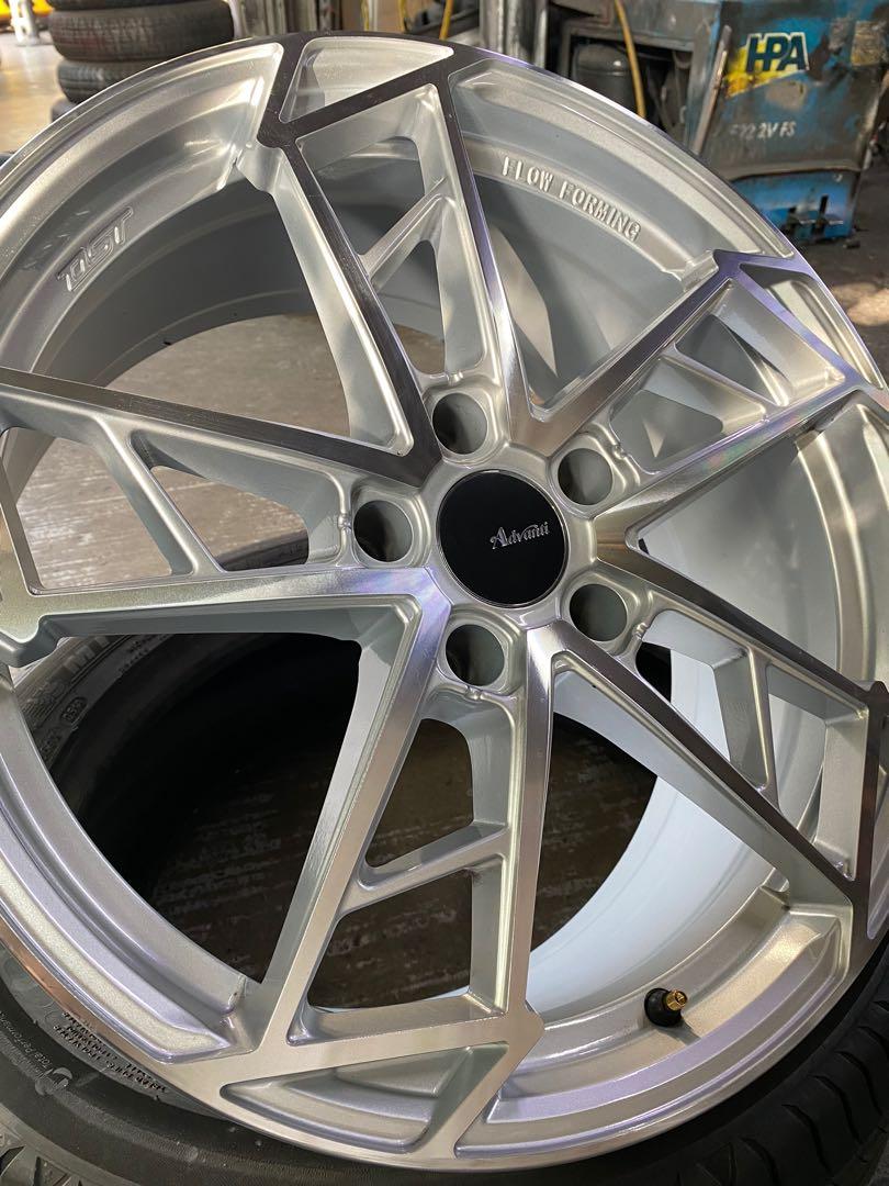 19” Flowform Rim 5x120 Staggered F10 Rays Volksracing Ssr Te37 Rpf01