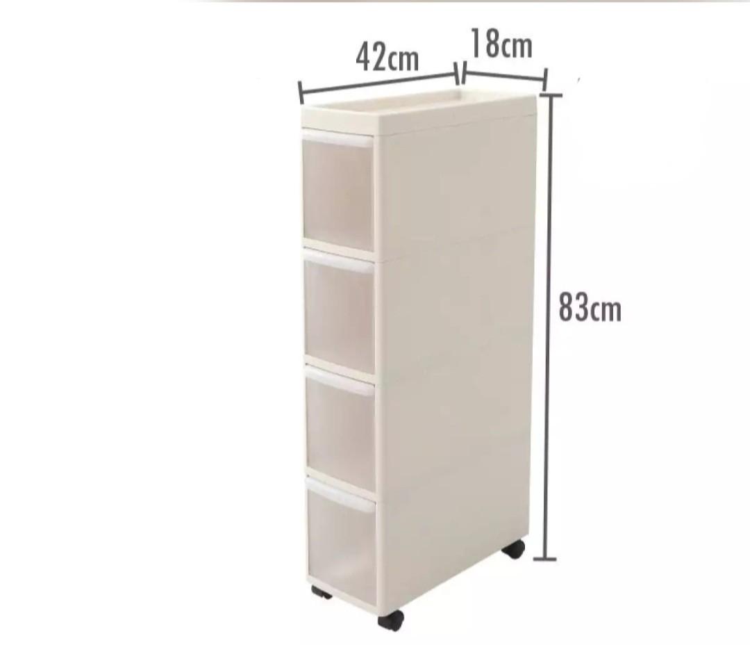 4 Tier Storage Drawer, Furniture & Home Living, Furniture, Shelves ...