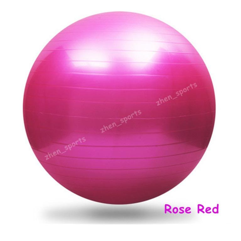 65cm Yoga Balance Ball with Air pump Exercise Ball Yoga ball Anti Burst ...