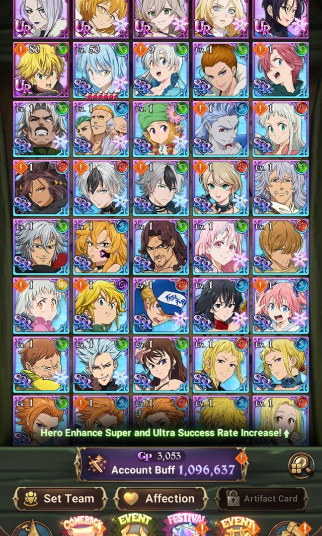 7DS GC global beast starter account, Video Gaming, Video Games, Others ...