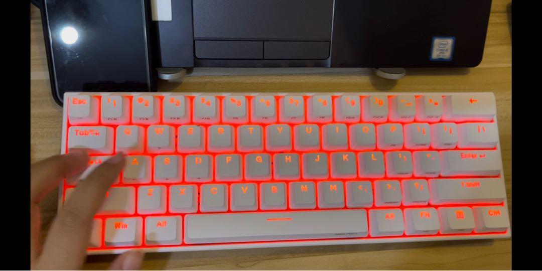 Anne Pro 2 mini portable mechanical keyboard, Computers & Tech, Parts ...