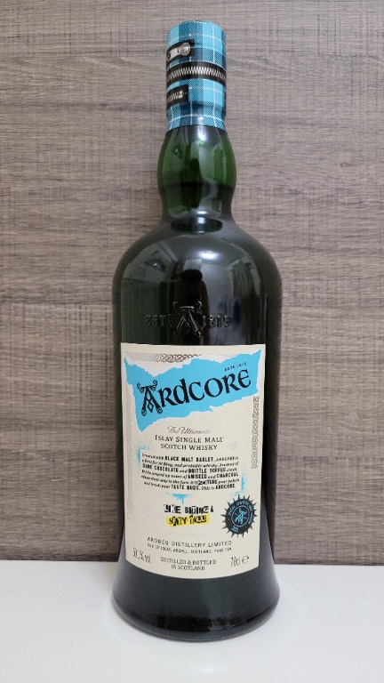 Ardbeg Ardcore Committee Release 2022 白標版 WB91, 嘢食 & 嘢飲, 酒精飲料 - Carousell