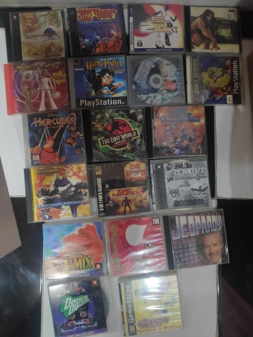 Assorted PS1 games for modified console, Video Gaming, Video Games ...