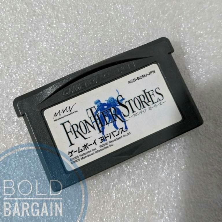 Authentic Frontier Stories Game Cartridge for Nintendo Game Boy Advance ...