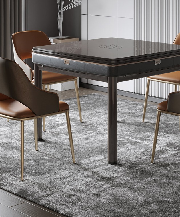 Authentic fully automatic home mahjong machine S100Pro dining table ...