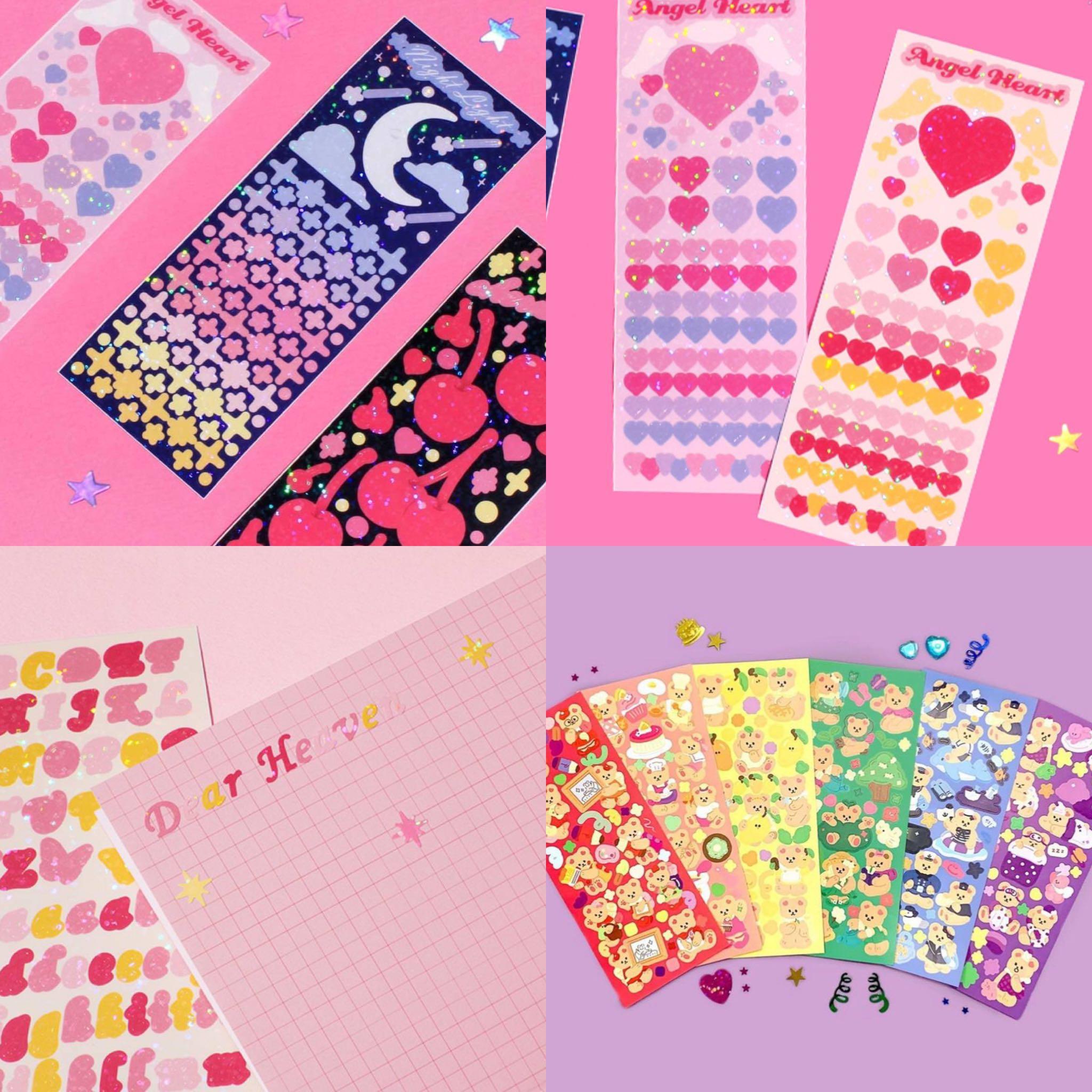 authentic korea stickers/ bullet journal, Hobbies & Toys, Stationery ...