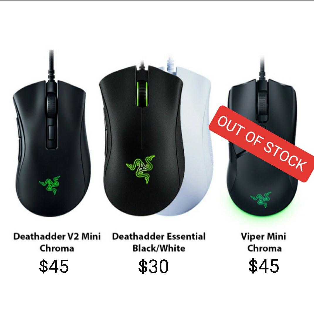 Any MRT [Authentic] Razer - DeathAdder Essential/Deathadder V2 Mini ...