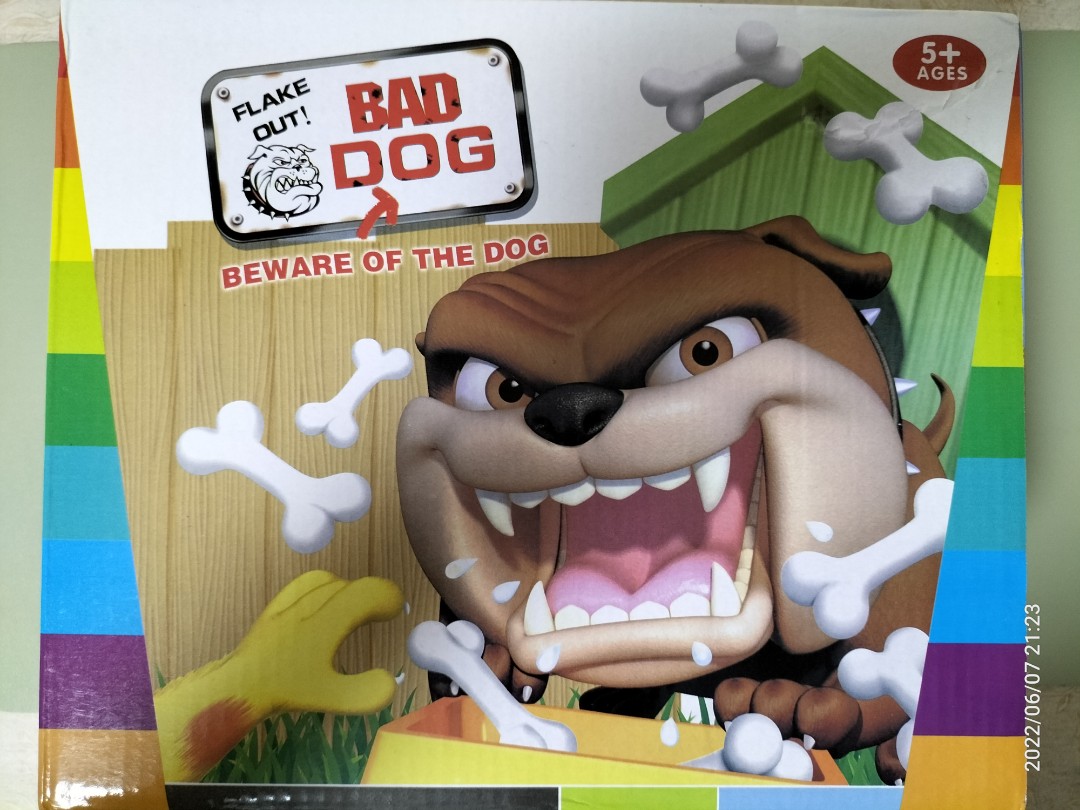 Bad dog game, Hobbies & Toys, Toys & Games on Carousell