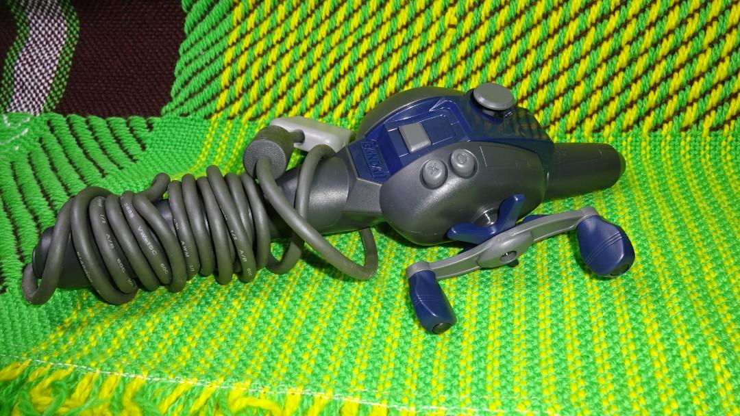 Bass Rise Fishing Controller Box Set with Bass Rise PS1 Game, Video ...