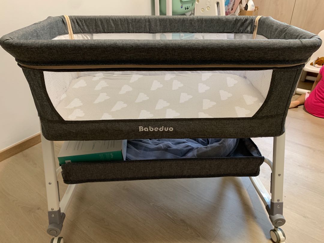 Bedside cot, Babies & Kids, Baby Nursery & Kids Furniture, Cots & Cribs ...
