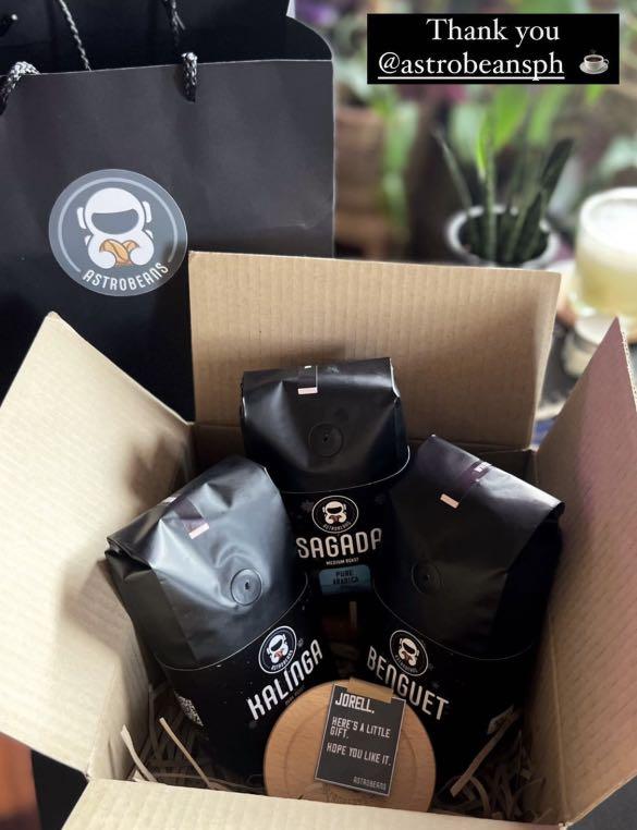 Benguet Blend Premium Robusta & Excelsa Roast Coffee Beans 250g Whole ...