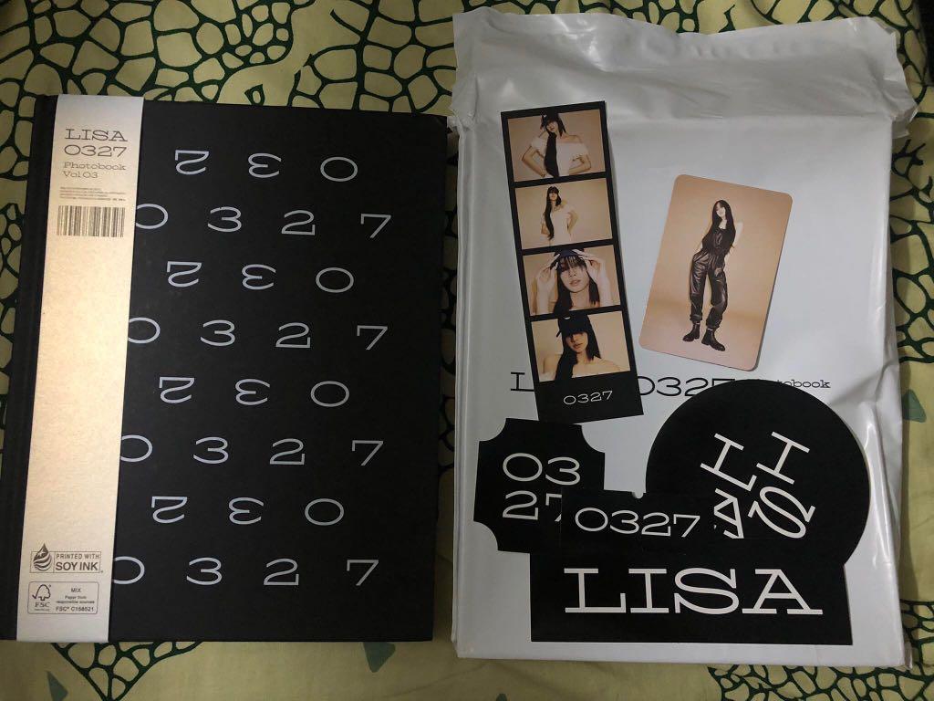 Blackpink Lisa Photobook Vol. 3 (unsealed but complete inclusions ...