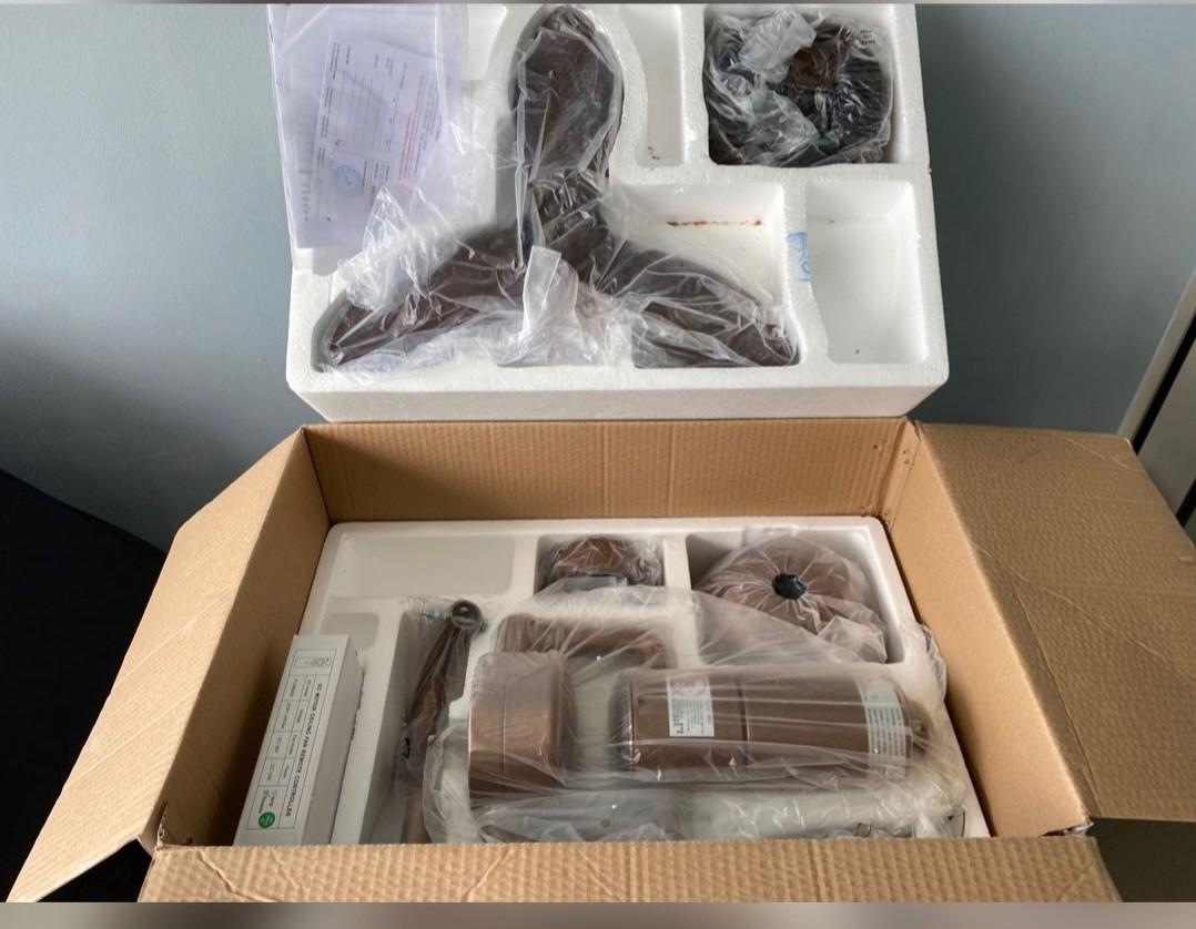 BNIB: Acorn DC-360 Ceiling/Wall Fan, Furniture & Home Living, Lighting ...