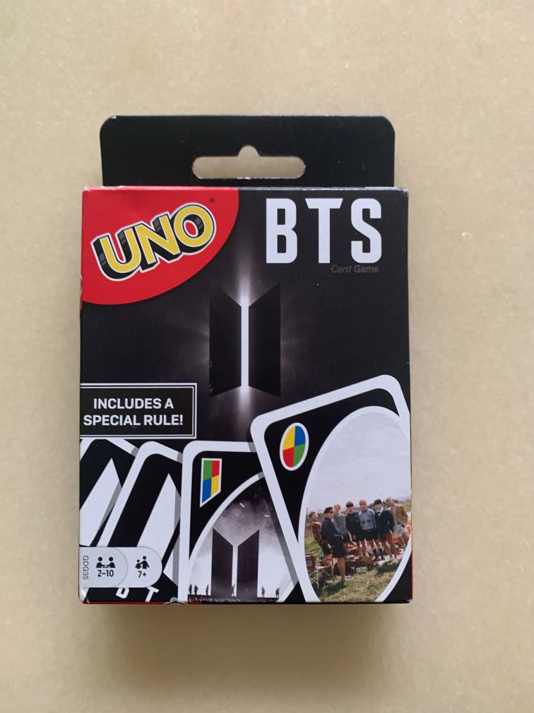BTS UNO CARDS, Hobbies & Toys, Toys & Games on Carousell