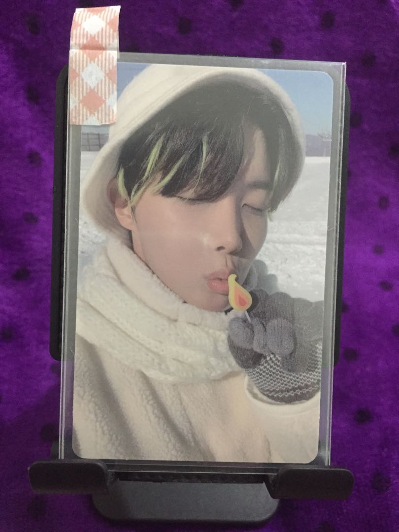 Bts Winter package 2021 hobi photocard, Hobbies & Toys, Memorabilia ...