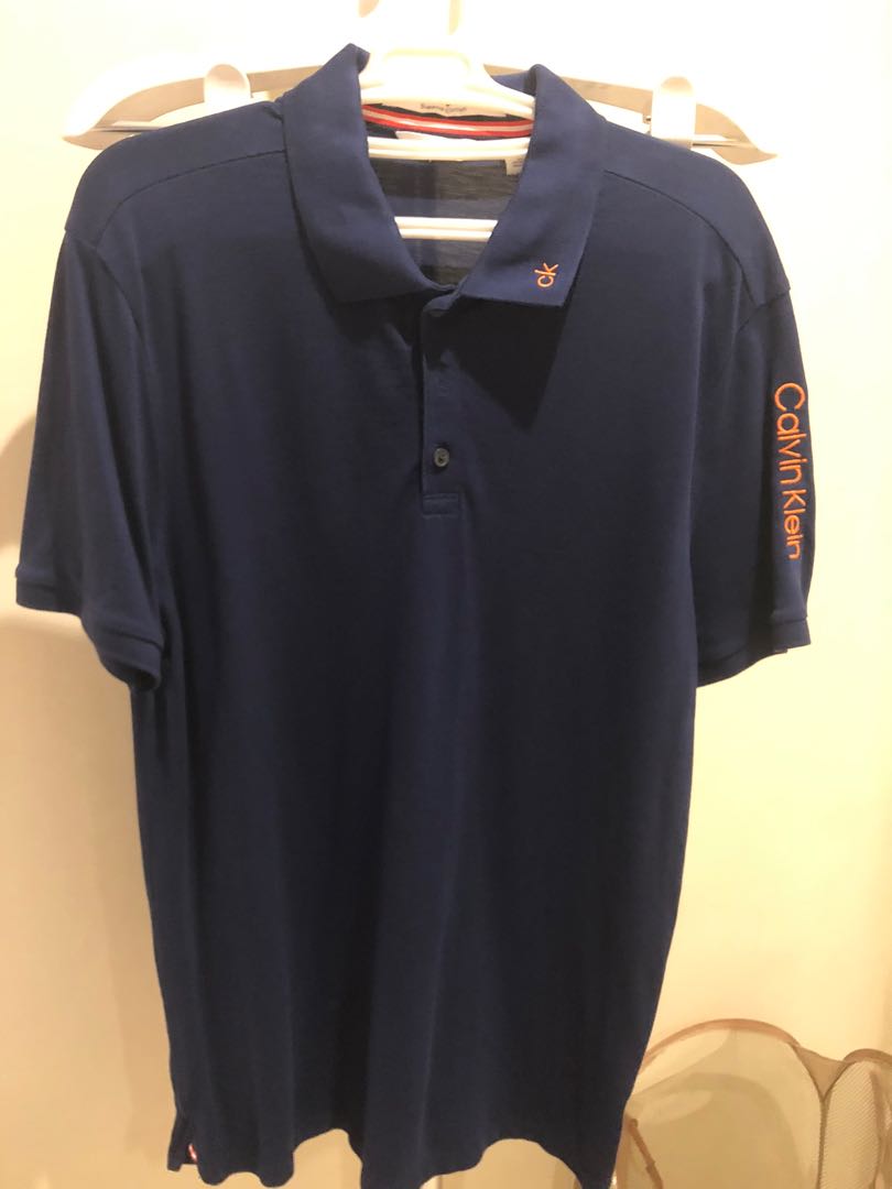 CALVIN KLEIN Polo, Men's Fashion, Tops & Sets, Tshirts & Polo Shirts on Carousell