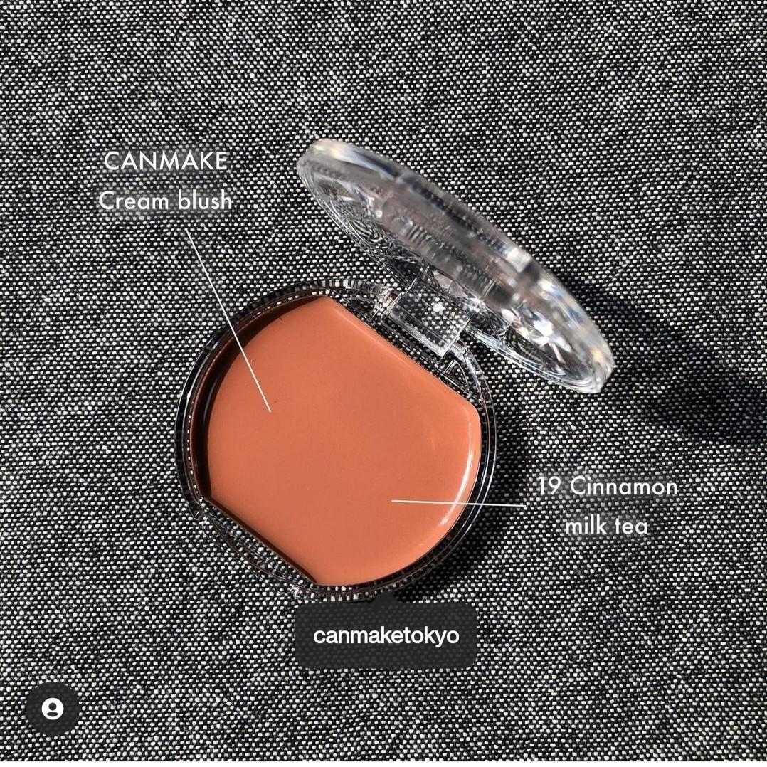 Canmake Cream Cheek 19 Cinnamon Milk Tea, Beauty & Personal Care, Face, Makeup on Carousell