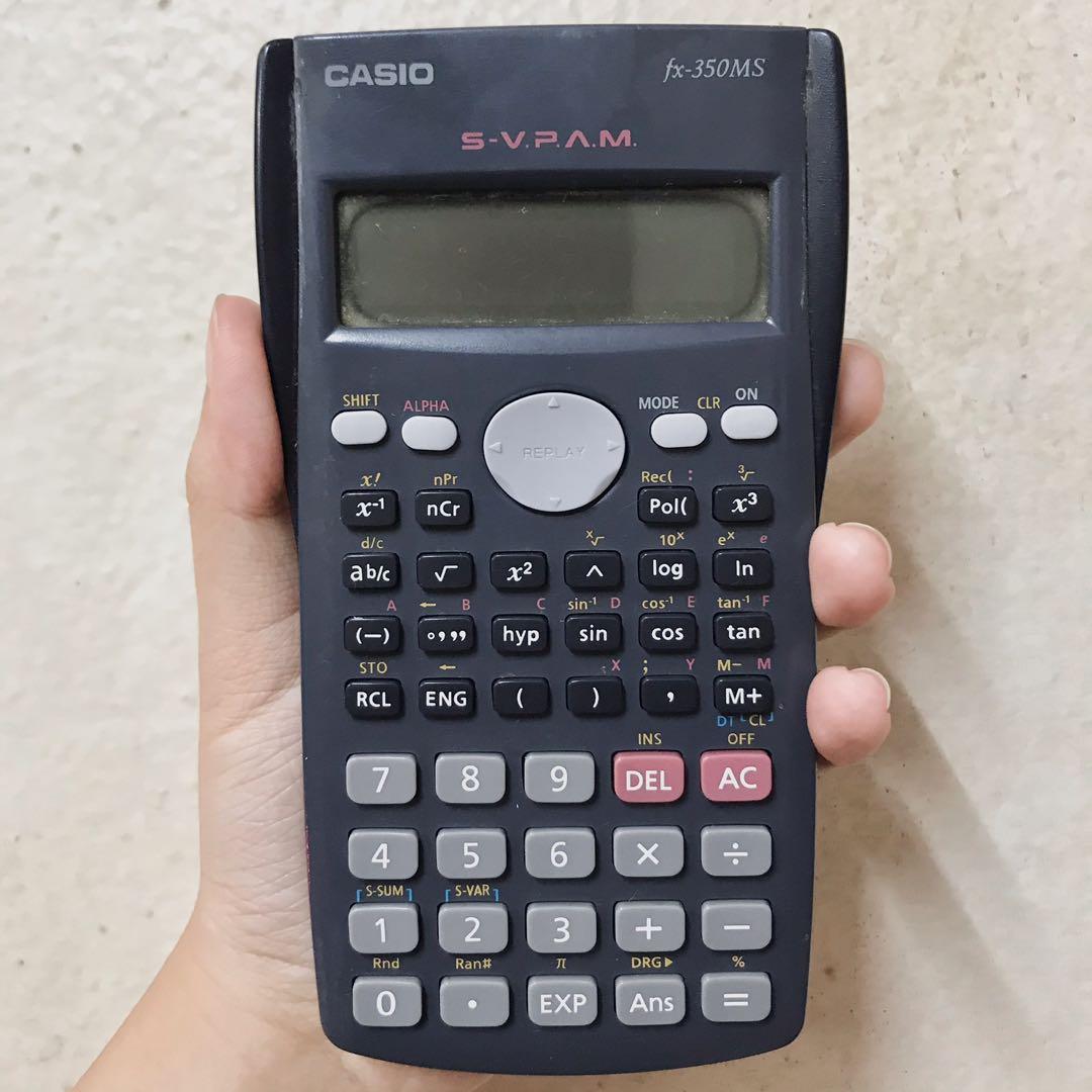 Casio Scientific Calculator fx-570MS & fx-350MS, Hobbies & Toys ...