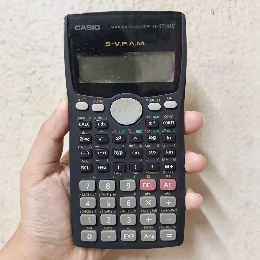 Casio Scientific Calculator fx-570MS & fx-350MS, Hobbies & Toys ...