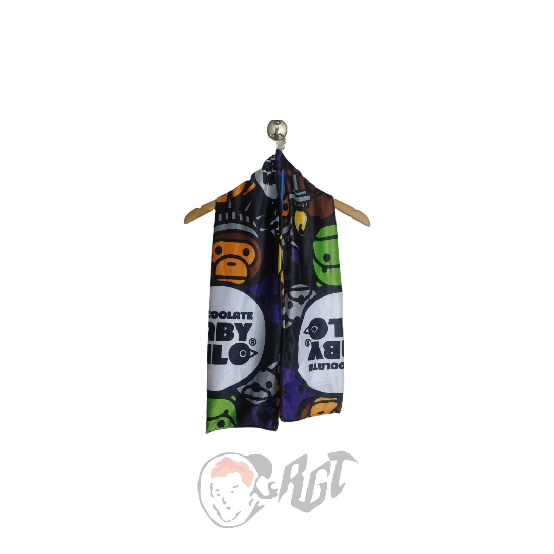 Chocoolate x Baby Milo Scarf, Women's Fashion, Watches & Accessories ...