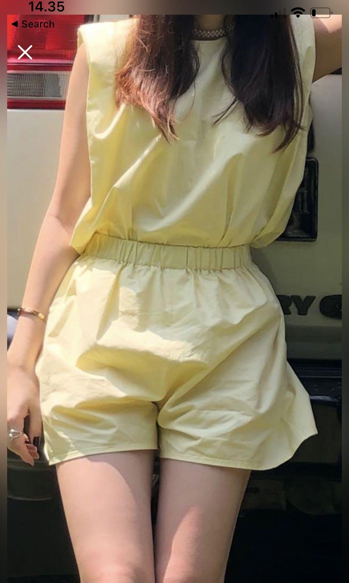 Claude official everyday claude set green, Fesyen Wanita, Pakaian ...