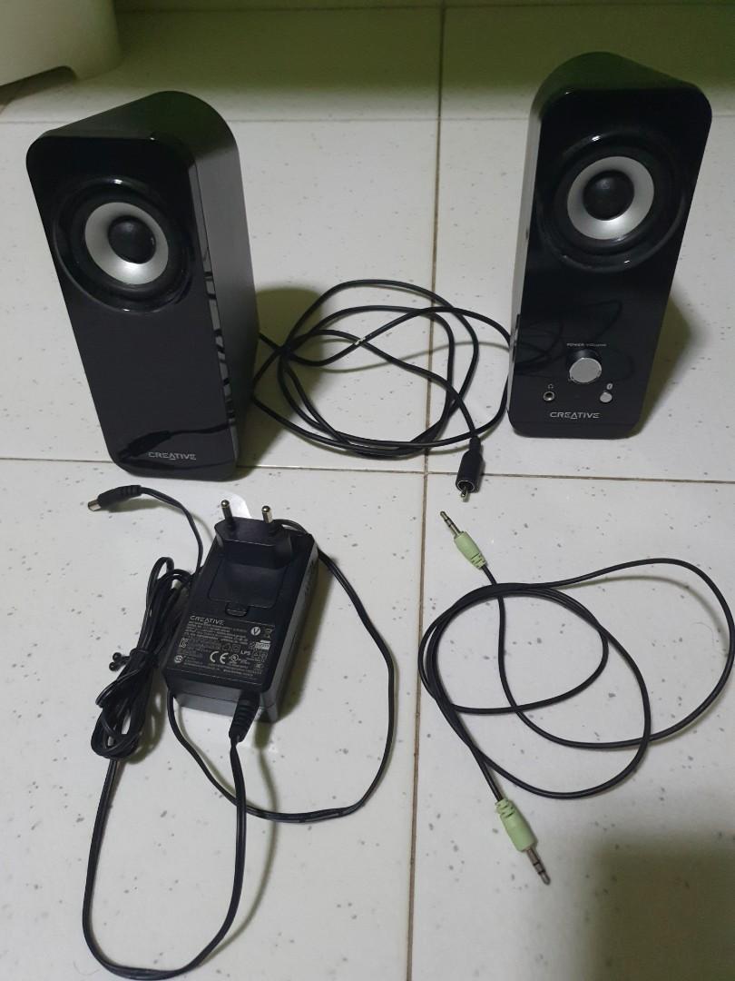 Creative T12 Wireless 2.0 Speaker Computer Desktop, Audio, Soundbars ...