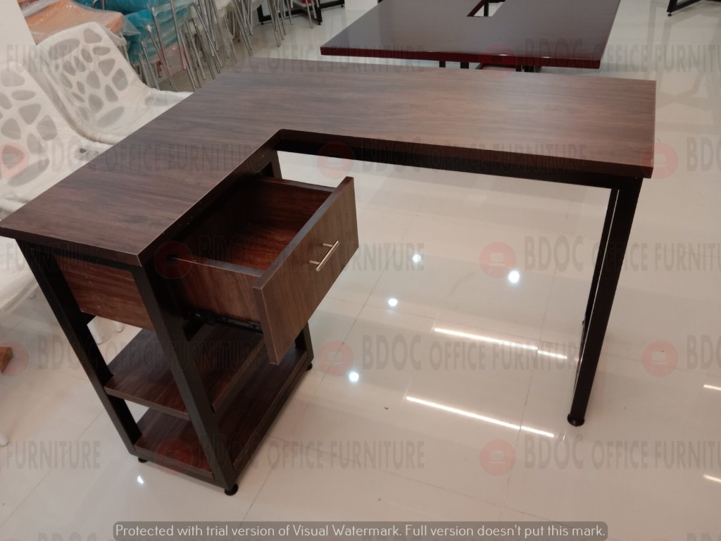 Customized L-Shape Table // Office Table // Office Furniture, Furniture ...