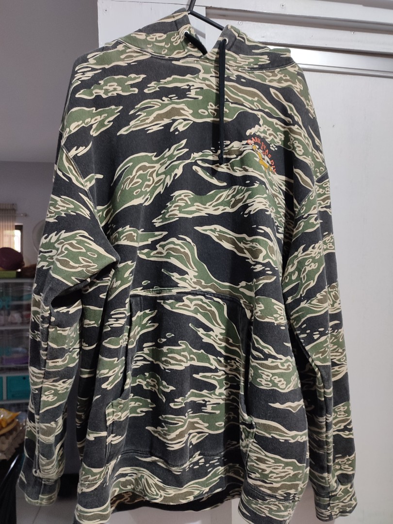 Dark Seas Div. Tiger Stripe Hoodie Jacket, Men's Fashion, Coats ...