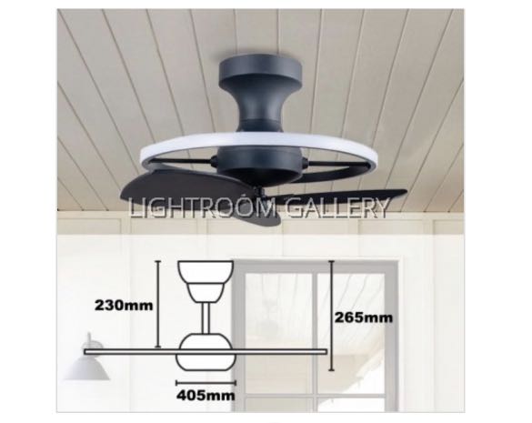 Deka concept micro fan with light, Furniture & Home Living, Lighting ...