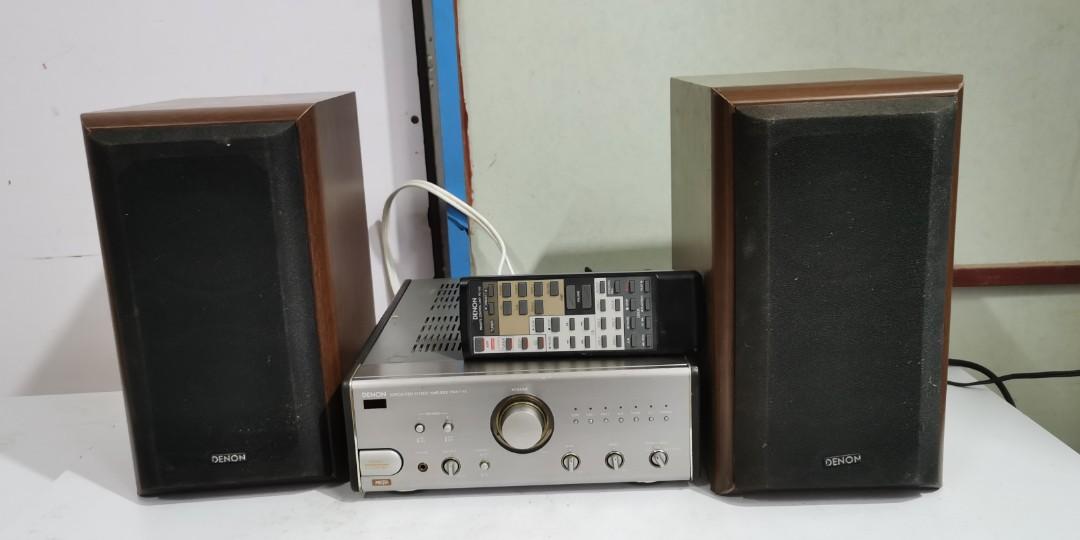 DENON HIFI stereo amplifier PMA-7.5S&SC-M70 SPEAKERS Made in Japan(請看内文 ...