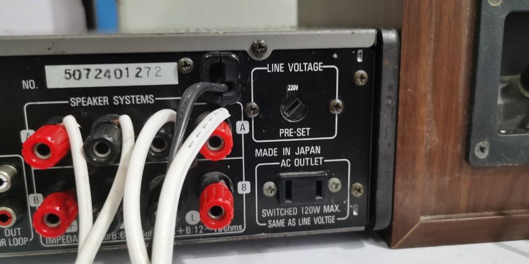 DENON HIFI stereo amplifier PMA-7.5S&SC-M70 SPEAKERS Made in Japan(請看内文 ...