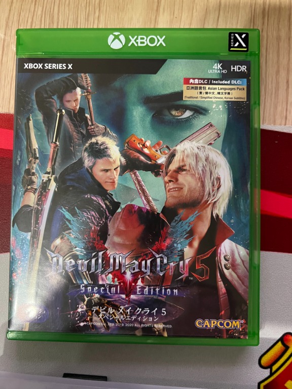 Devil May Cry 5 DMC5 Xbox Series X XSX, 電子遊戲, 電子遊戲, Xbox - Carousell