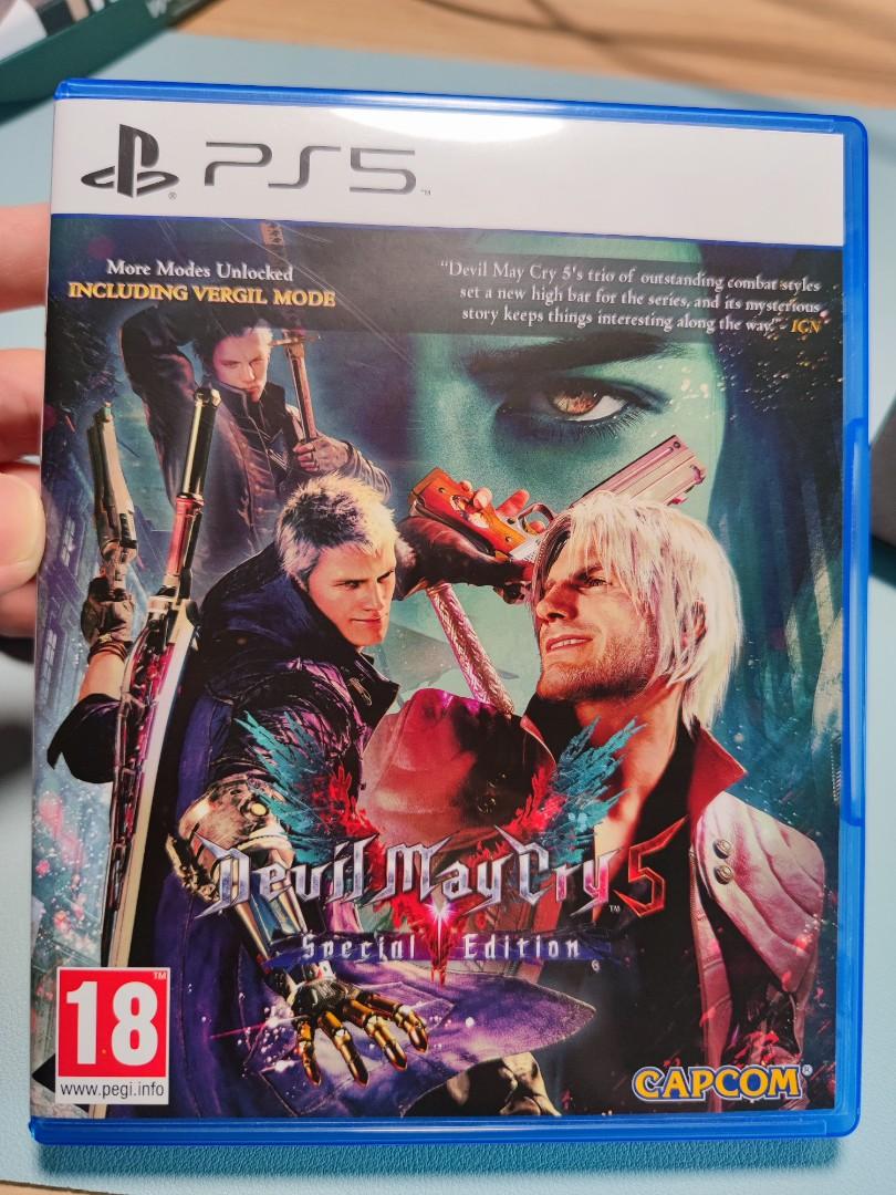 Devil May Cry 5 Special Edition PS5, Video Gaming, Video Games ...