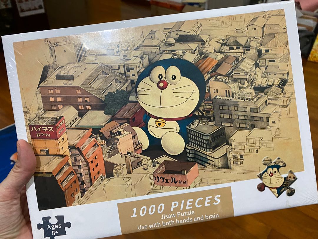 Doraemon Jigsaw Puzzle (1000 pcs), Hobbies & Toys, Toys & Games on ...