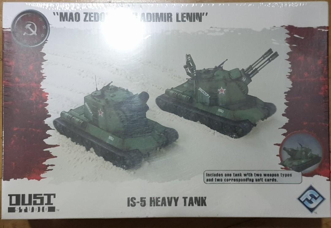 DUST 1947 IS-5 Heavy Tank – Mao Zedong / Vladimir Lenin, Hobbies & Toys ...