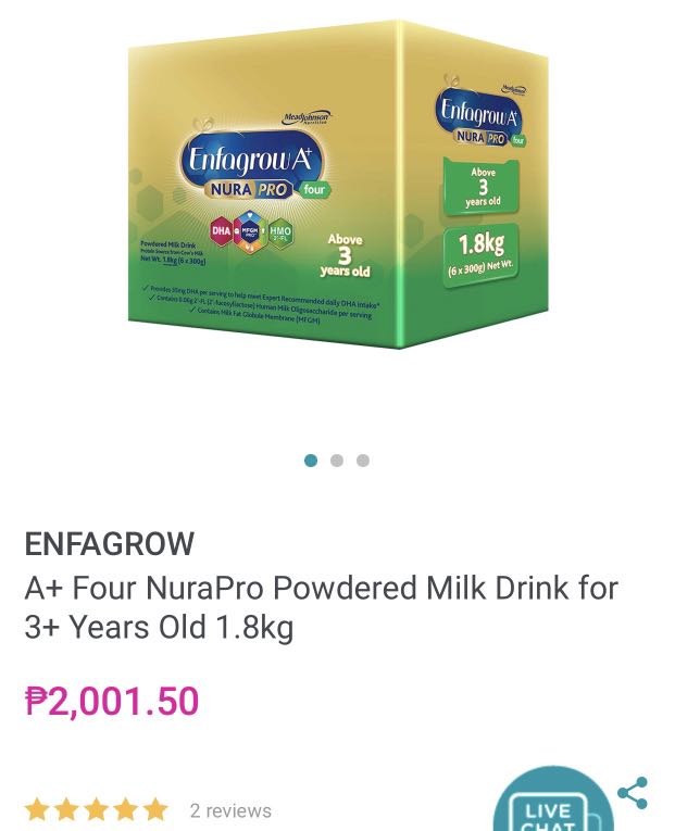Enfagrow A+ nura pro, Food & Drinks, Beverages on Carousell