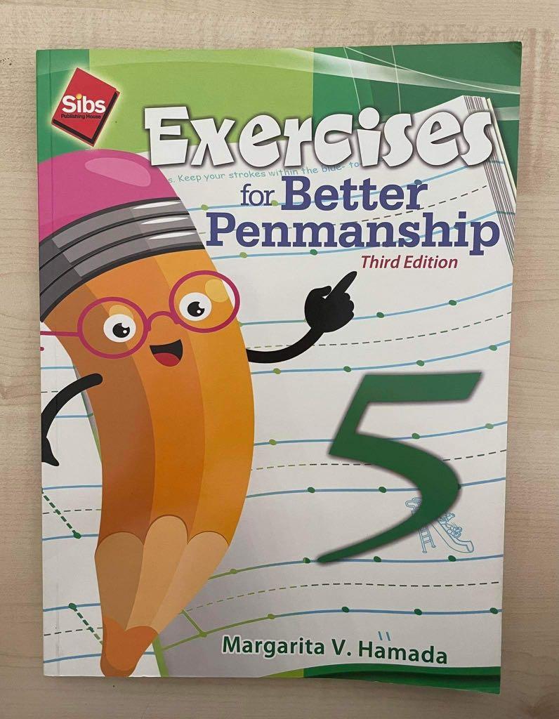 Exercises for Better Penmanship Grade 5, Hobbies & Toys, Books ...